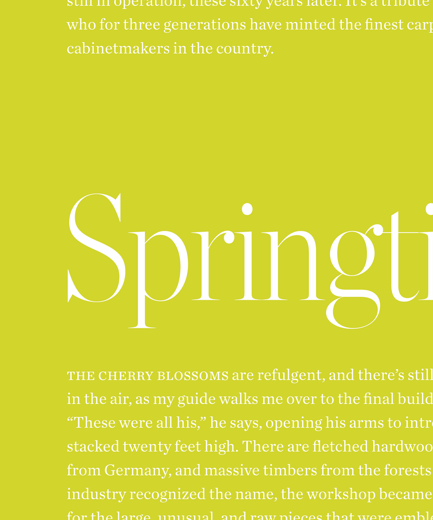 Hairline Font Collection | Fonts by Hoefler&Co.
